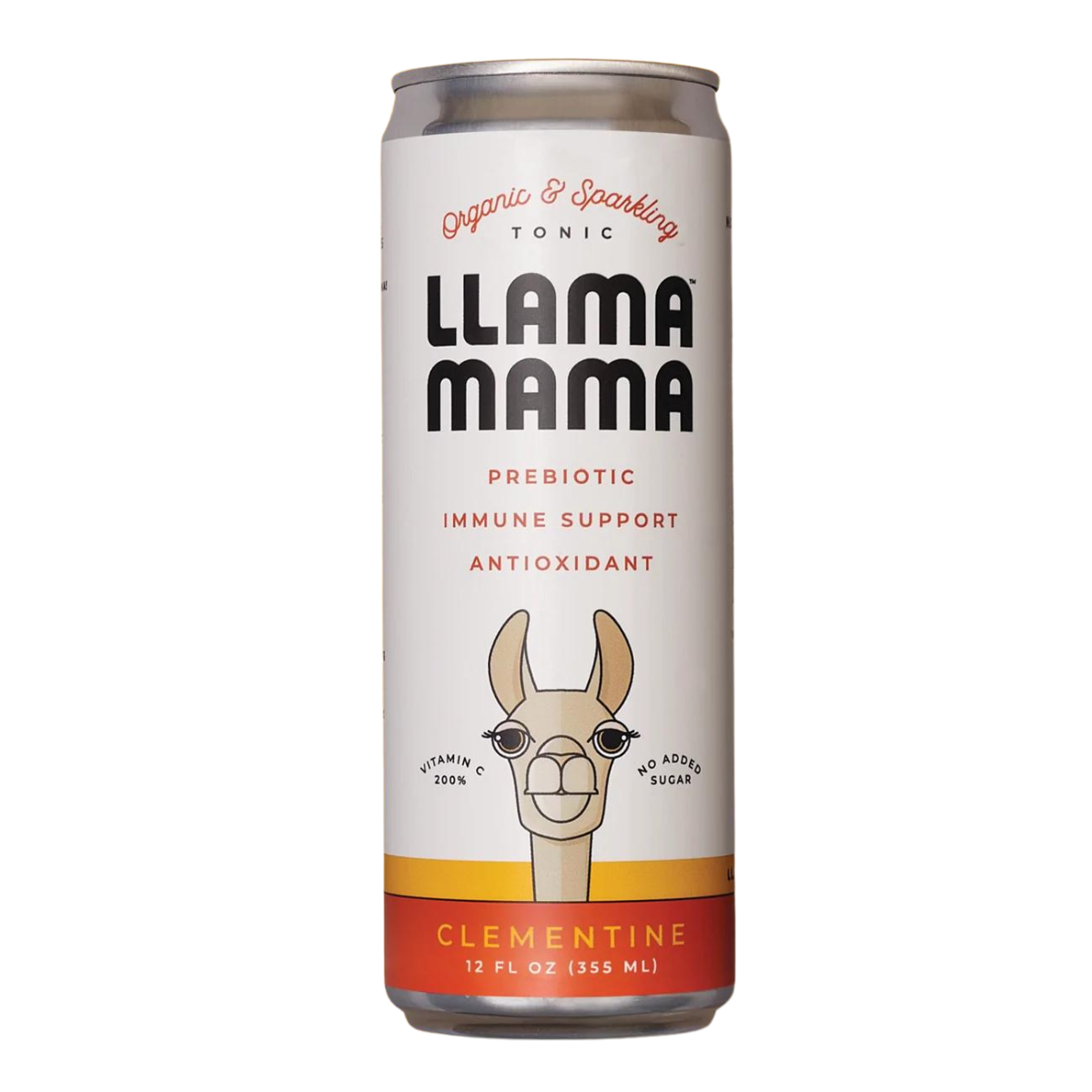 Llama Mama, Clementine Prebiotic Soda – Basquet